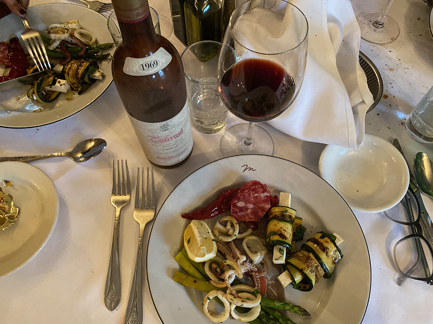 1969 Taurasi and great Italian cooking? Falling in love again with ...