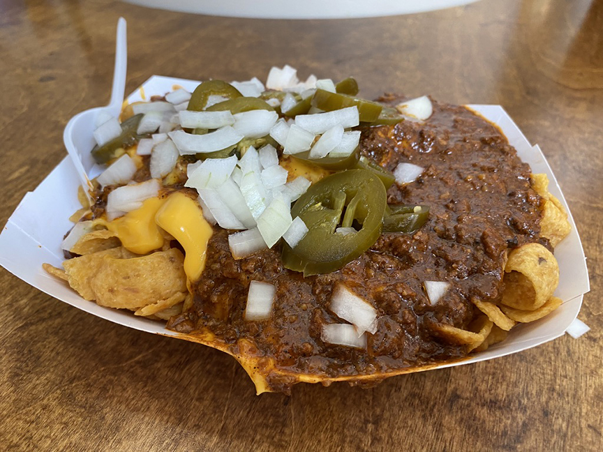 Best meals 2023: Frito pie at the Houston Rodeo. | Do Bianchi